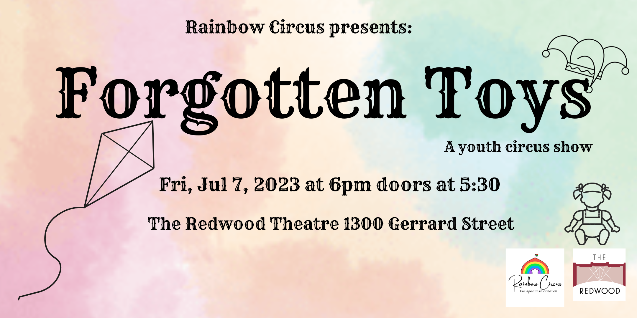 Forgotten Toys Circus Show – Rainbow Circus